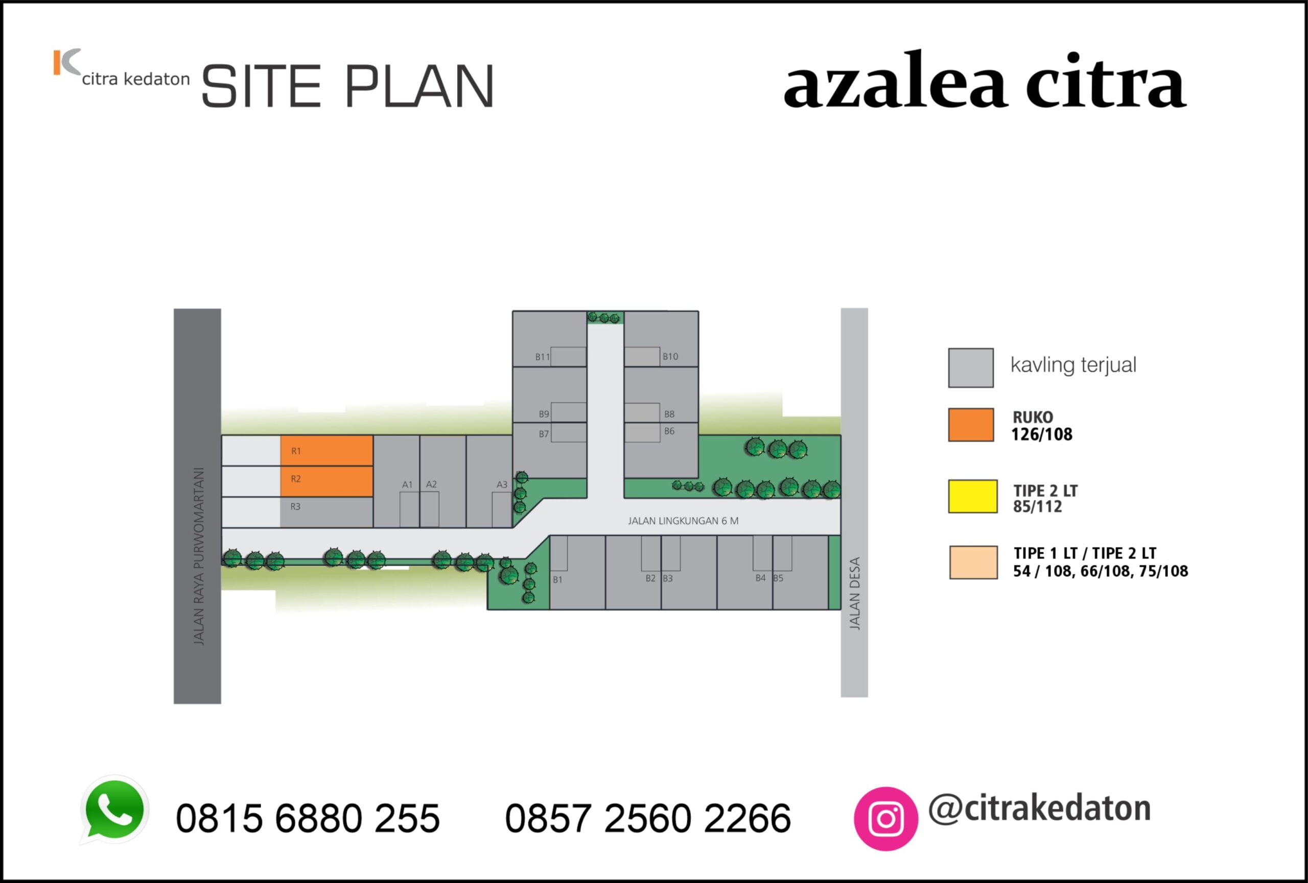 Perumahan Azalea Citra | Citra Kedaton